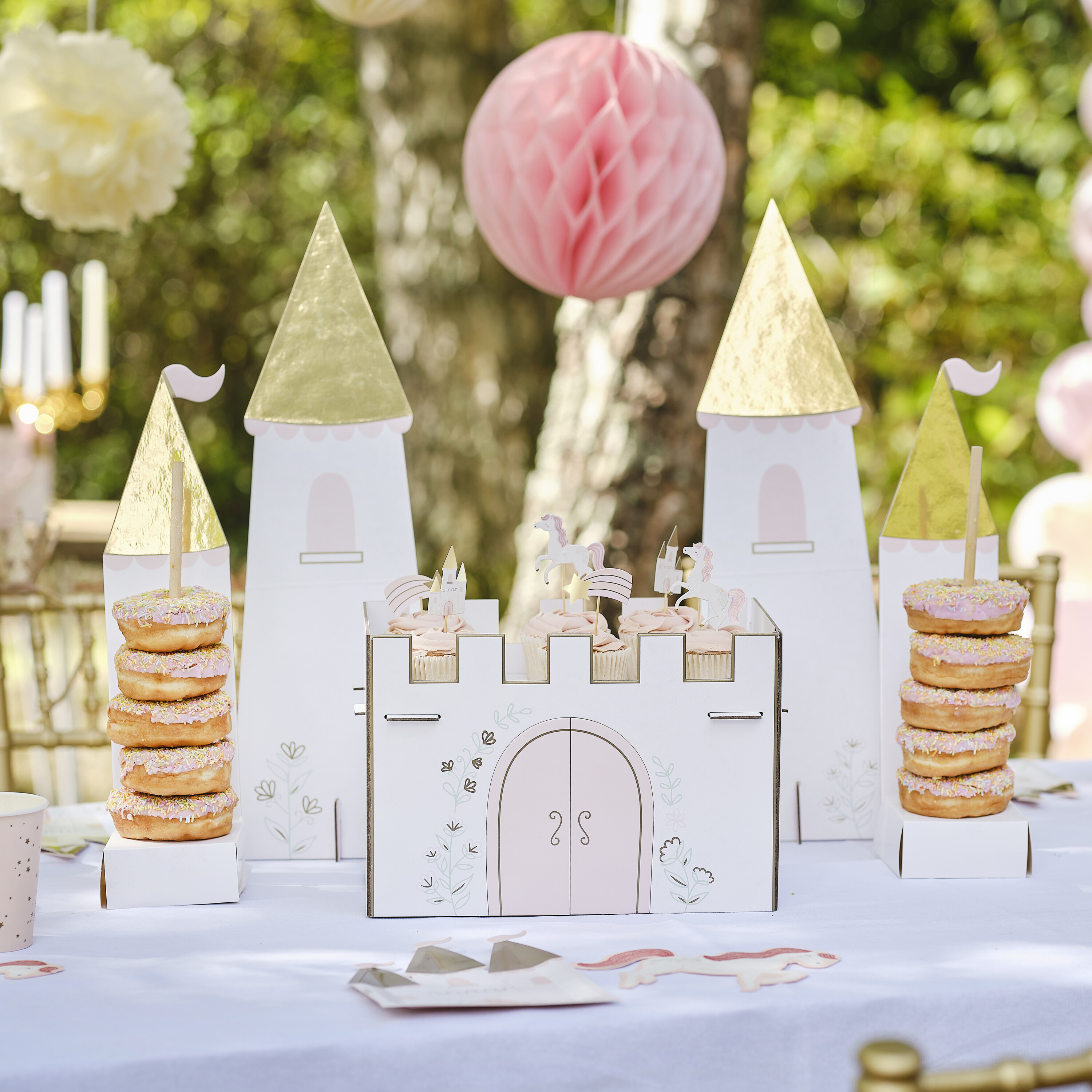 Princess Party Castle Treat Cake Stand | Ginger Ray