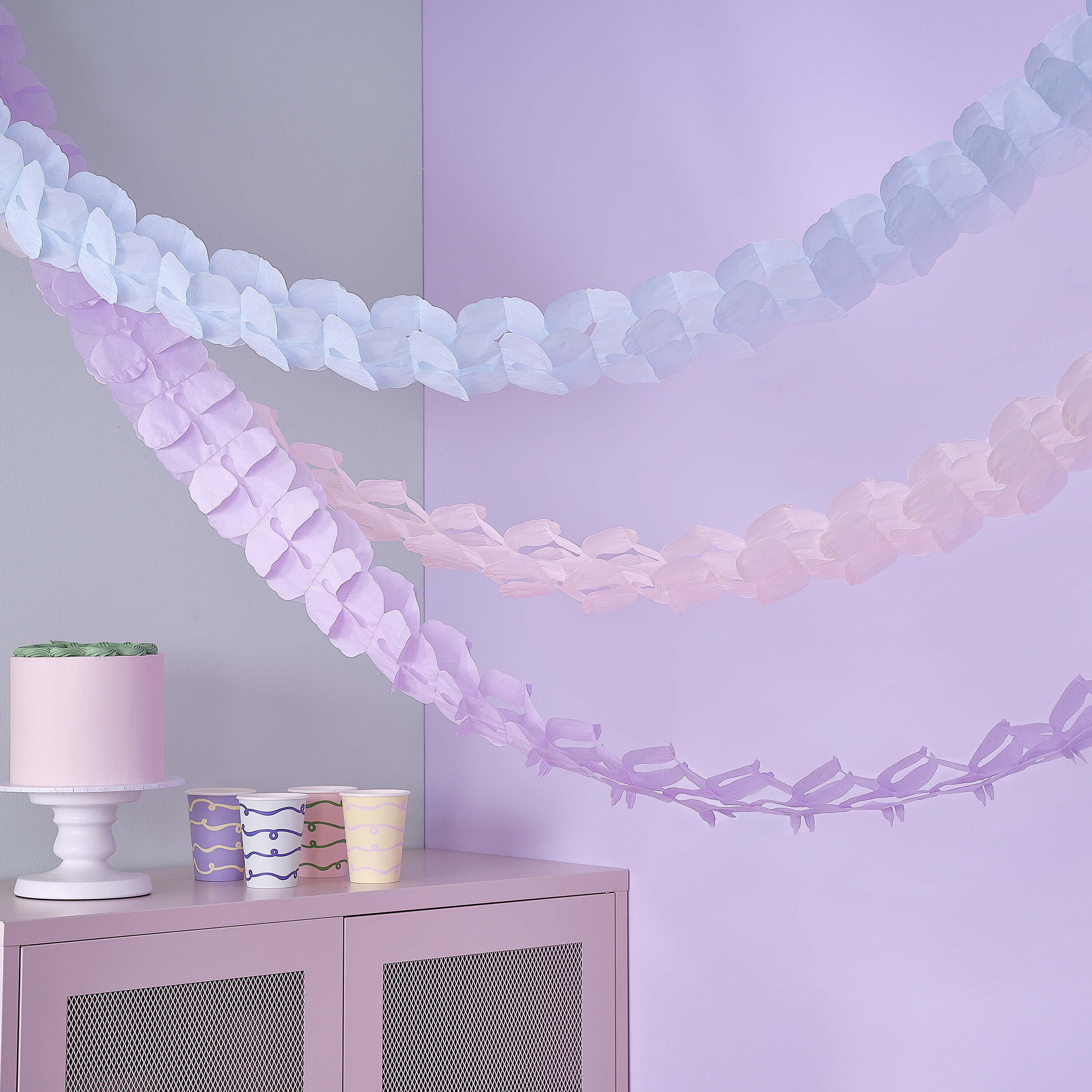 Tissue Paper Garland Hanging Decoration | Ginger Ray