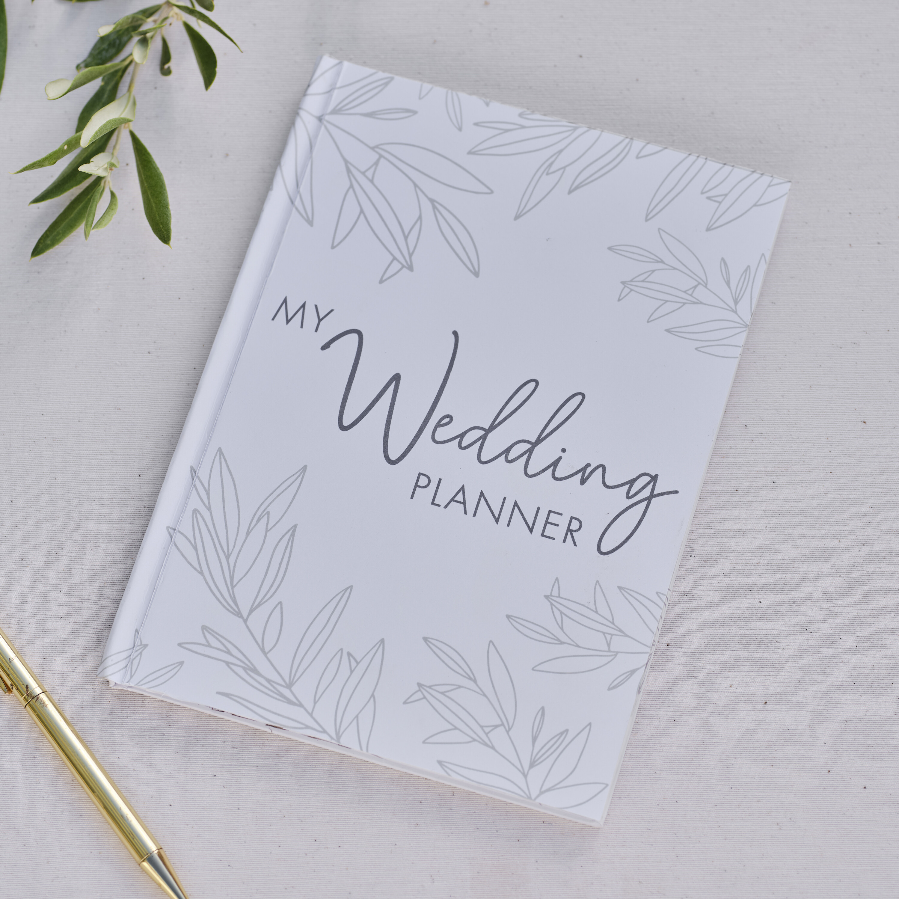 White Wedding Planner Notebook | Ginger Ray