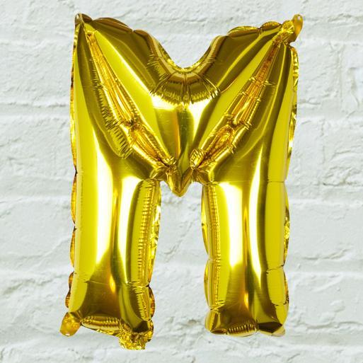 Metallic letter balloons store