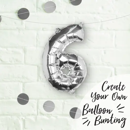 Individual number balloons store